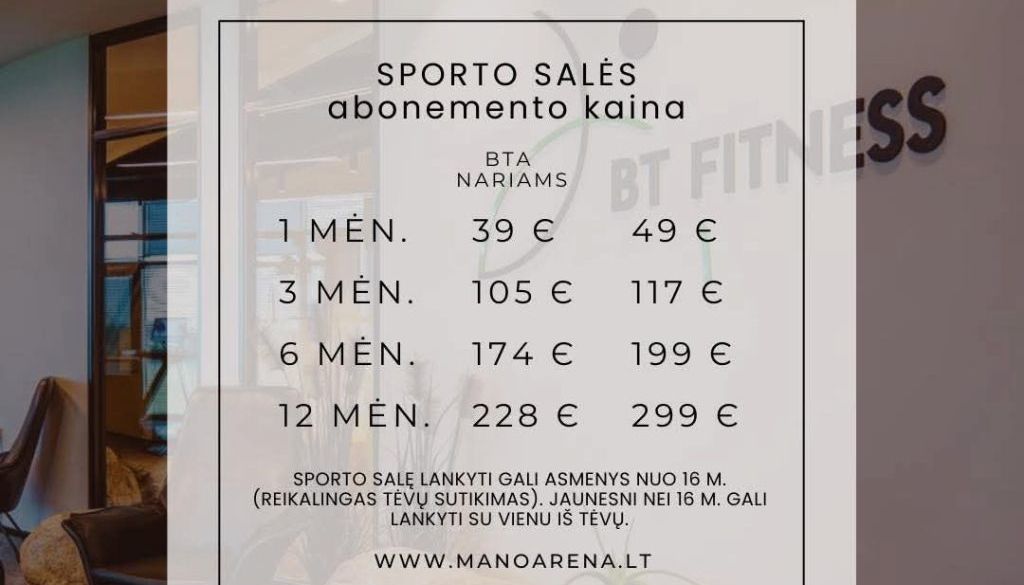 mano.bank arena - modernus sporto kompleksas